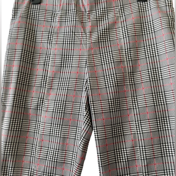 P.CiLL | Pants & Jumpsuits | Pcill Capri Pants Blackredwhite Checkered ...